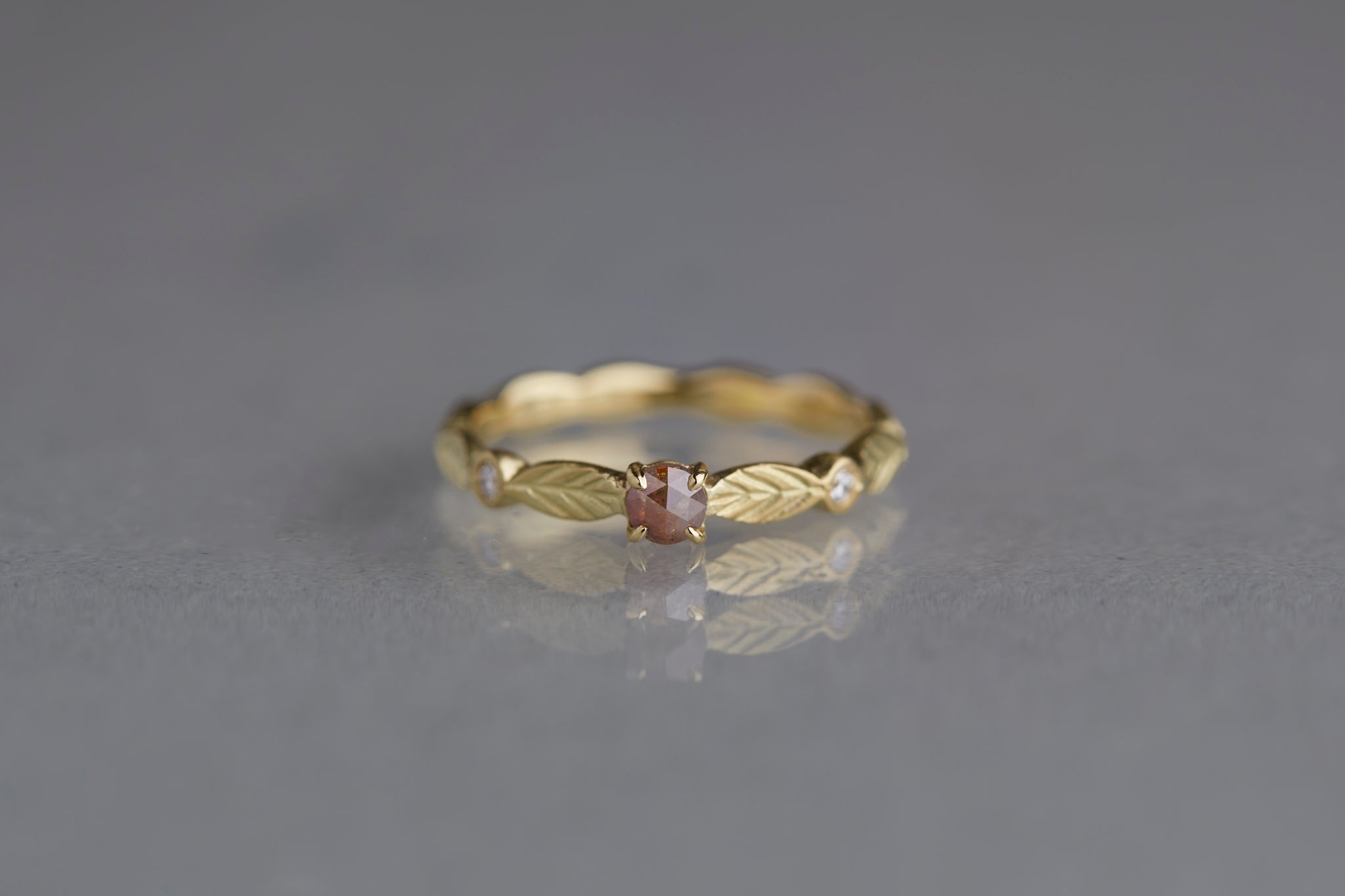 Bloom ring + diamond – Ryui intl.