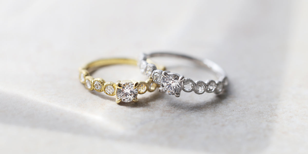 Pebble little + brilliant cut diamond – Ryui intl.