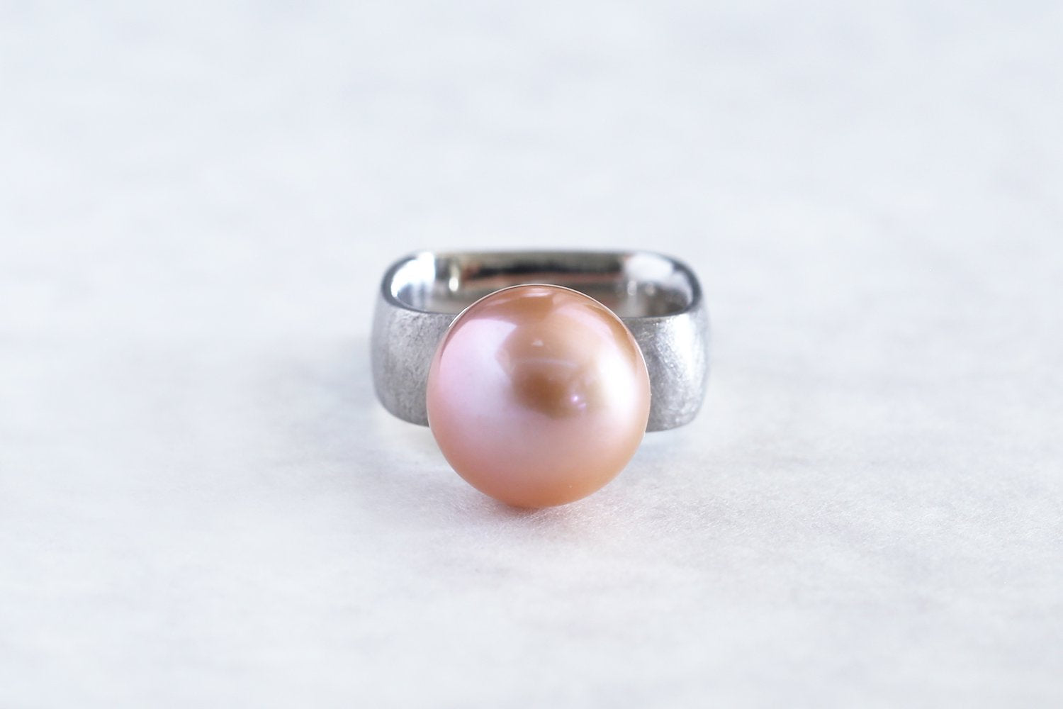 Syami ring + Pearl / Pt900 – Ryui intl.