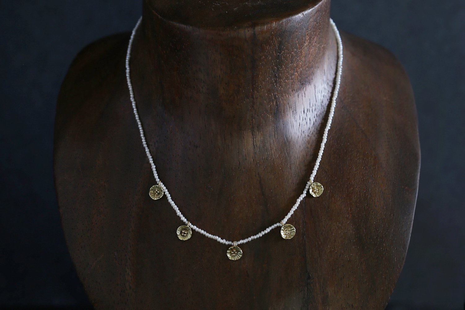 Petit flower keshi pearl necklace special – Ryui intl.